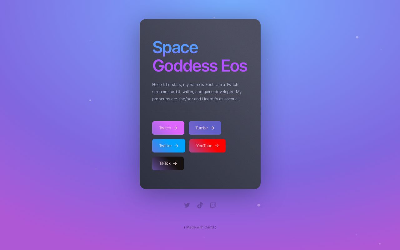 Space Goddess Eos